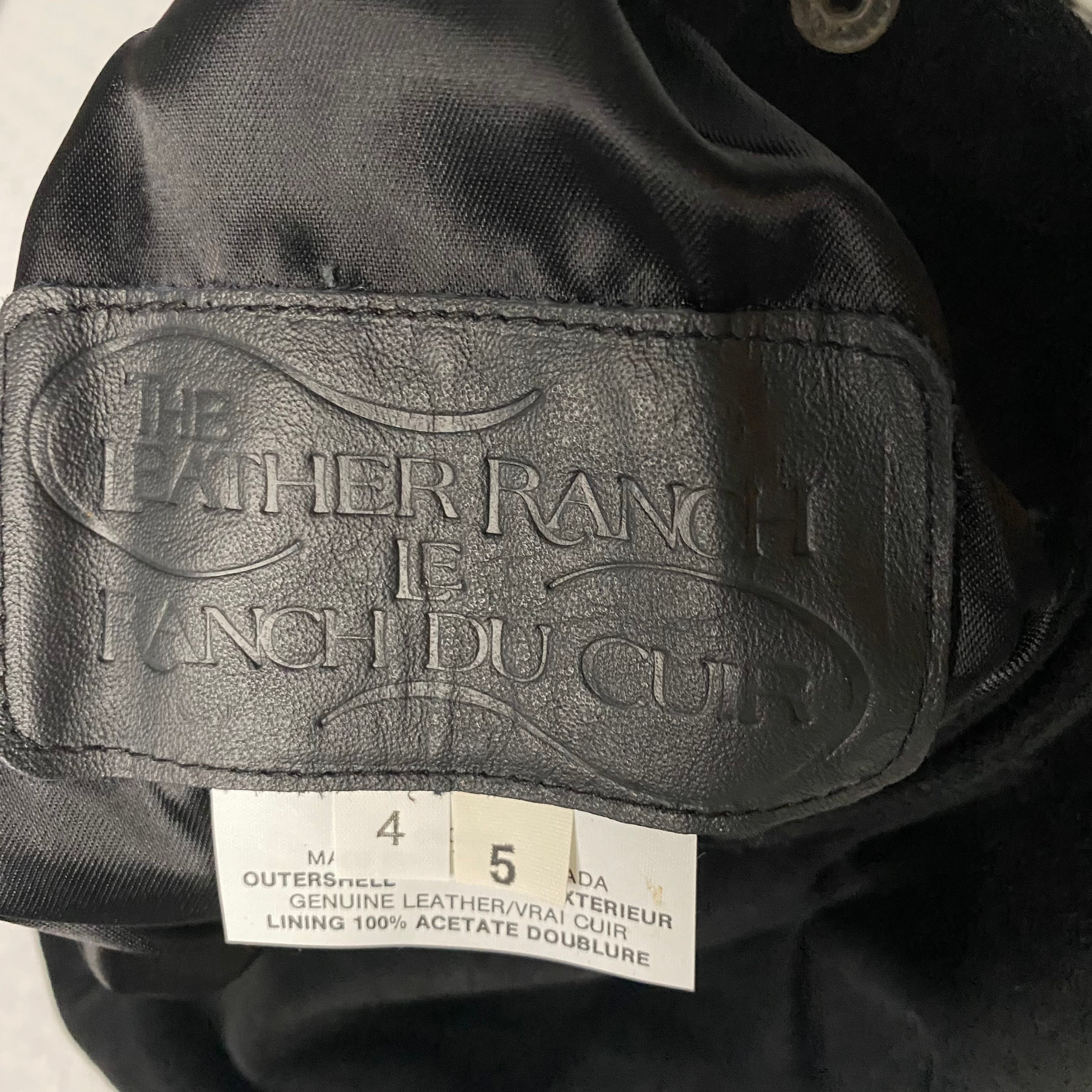 Le Ranch Du Cuir the Leather Ranch Suede Leather Skirt With - Etsy