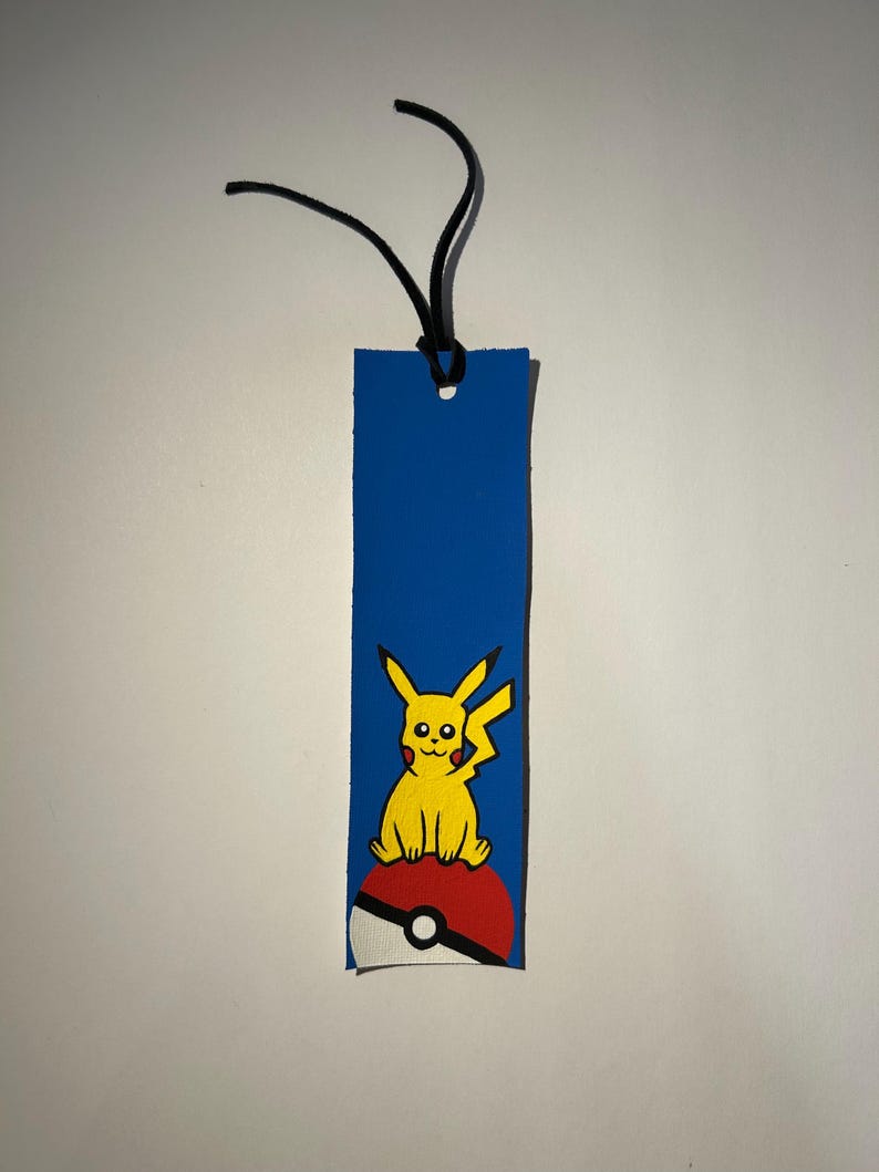 Pikachu Bookmark - Etsy
