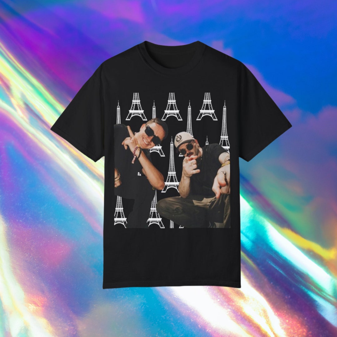 John Summit, Dom Dolla, Eiffel Tower, Paris, Rave Shirt, Pop Culture ...