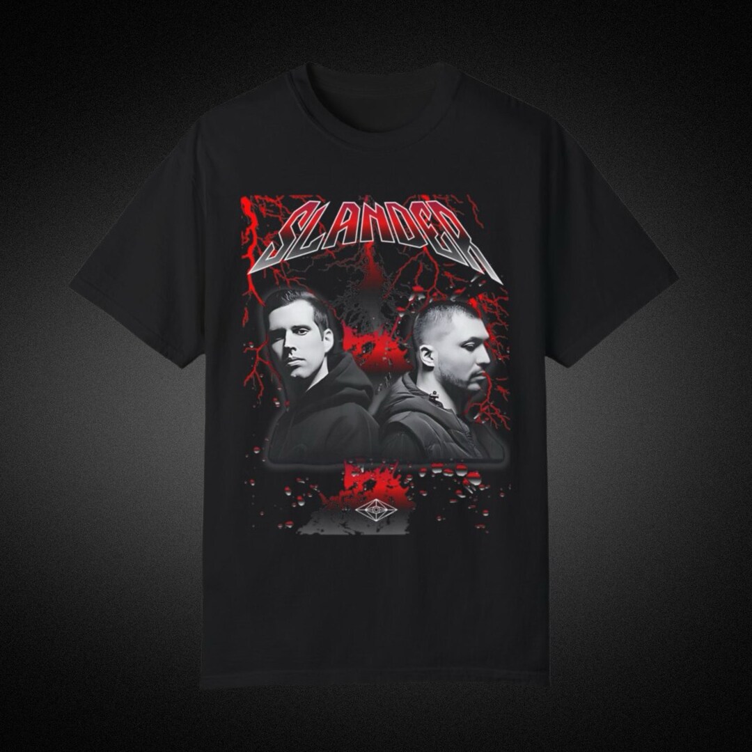 Slander, Fan Merch, DJ T-shirt, Rave Shirt, Unisex Fit, EDM, Festival ...