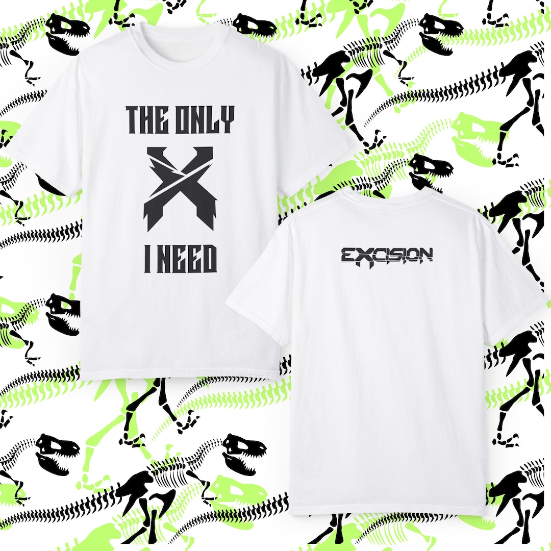 X Shirt, Excision, Lost Lands, Rave Shirt, DJ Shirt, EDM, Raver, Rave ...