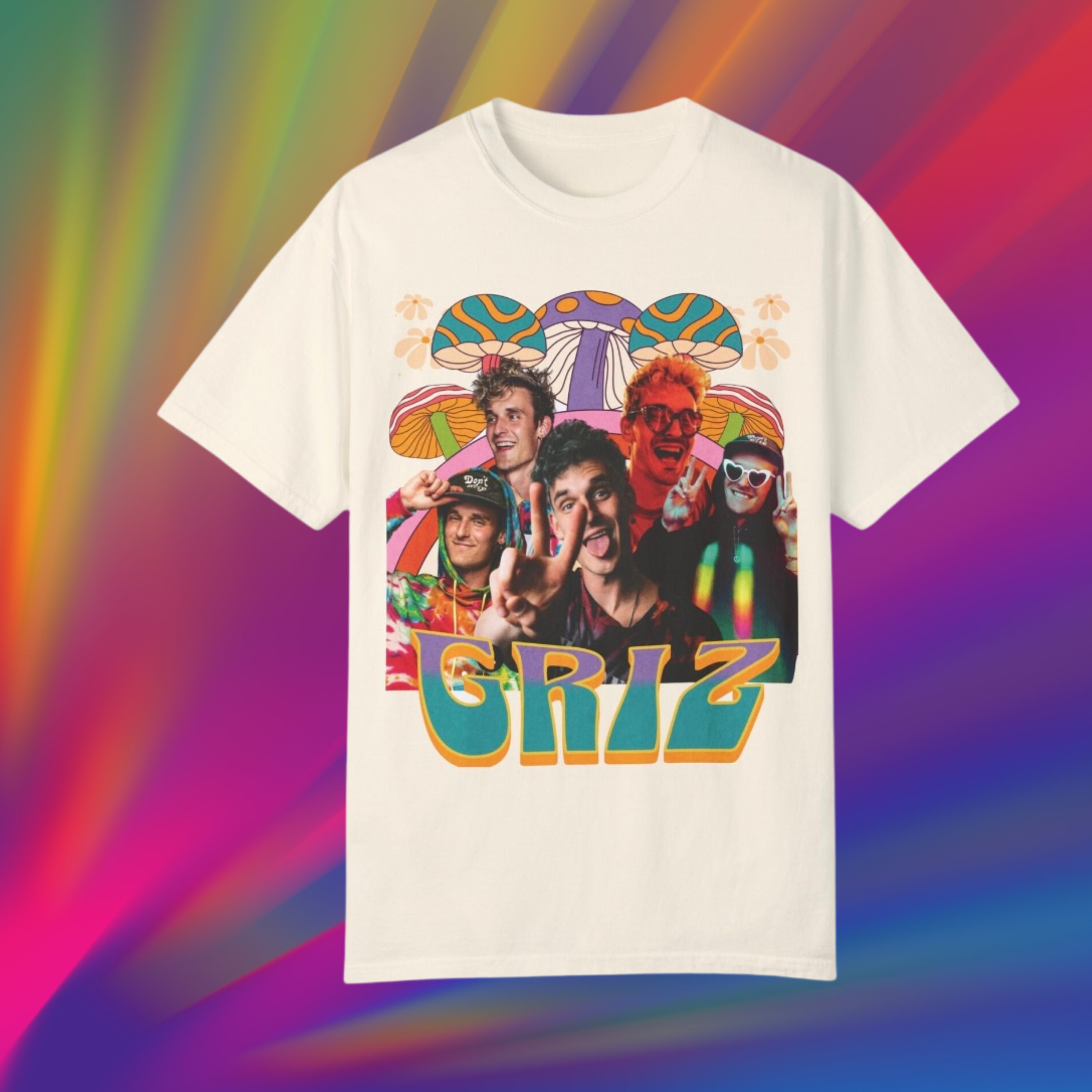 Griz Tshirt, Rave Shirt, EDM, Festival Shirt, DJ Merch, Rave Gift ...