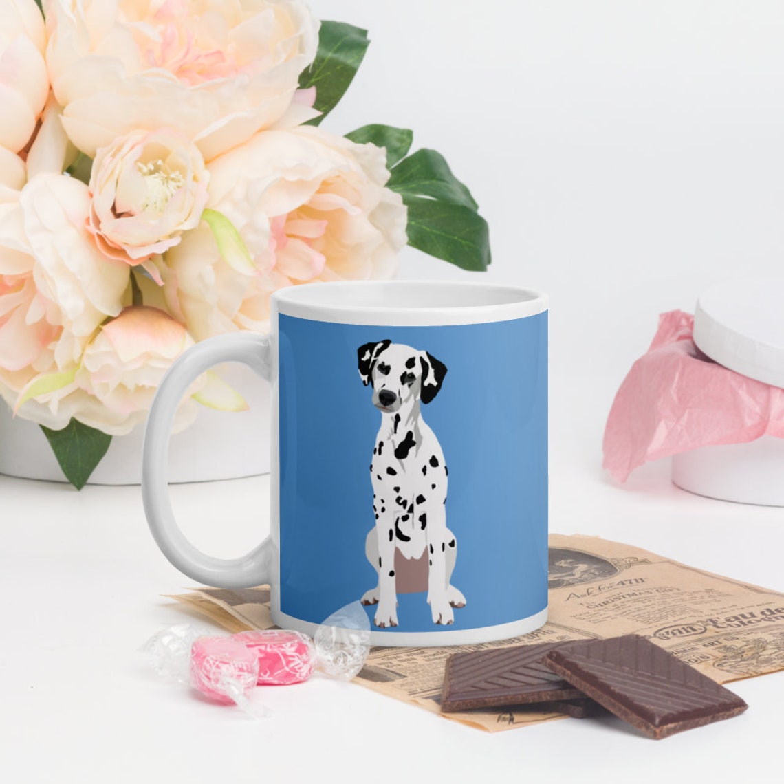 Dalmatian Mug - Etsy