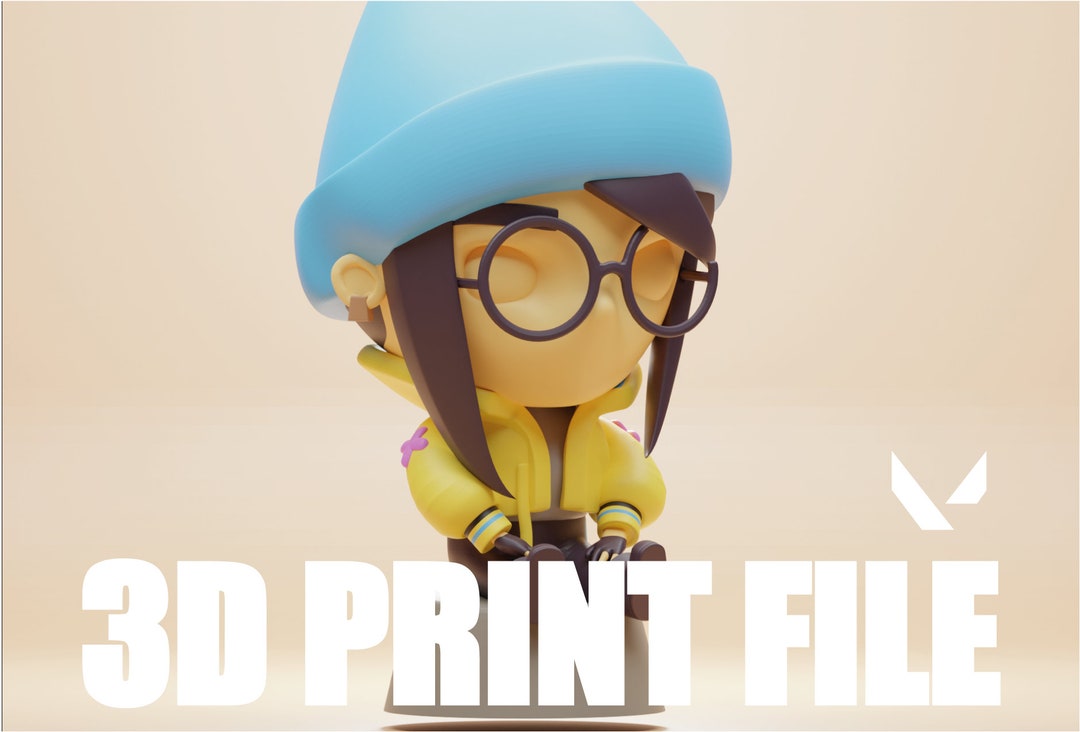 Valorant Killjoy Figure 3D Print File - Etsy