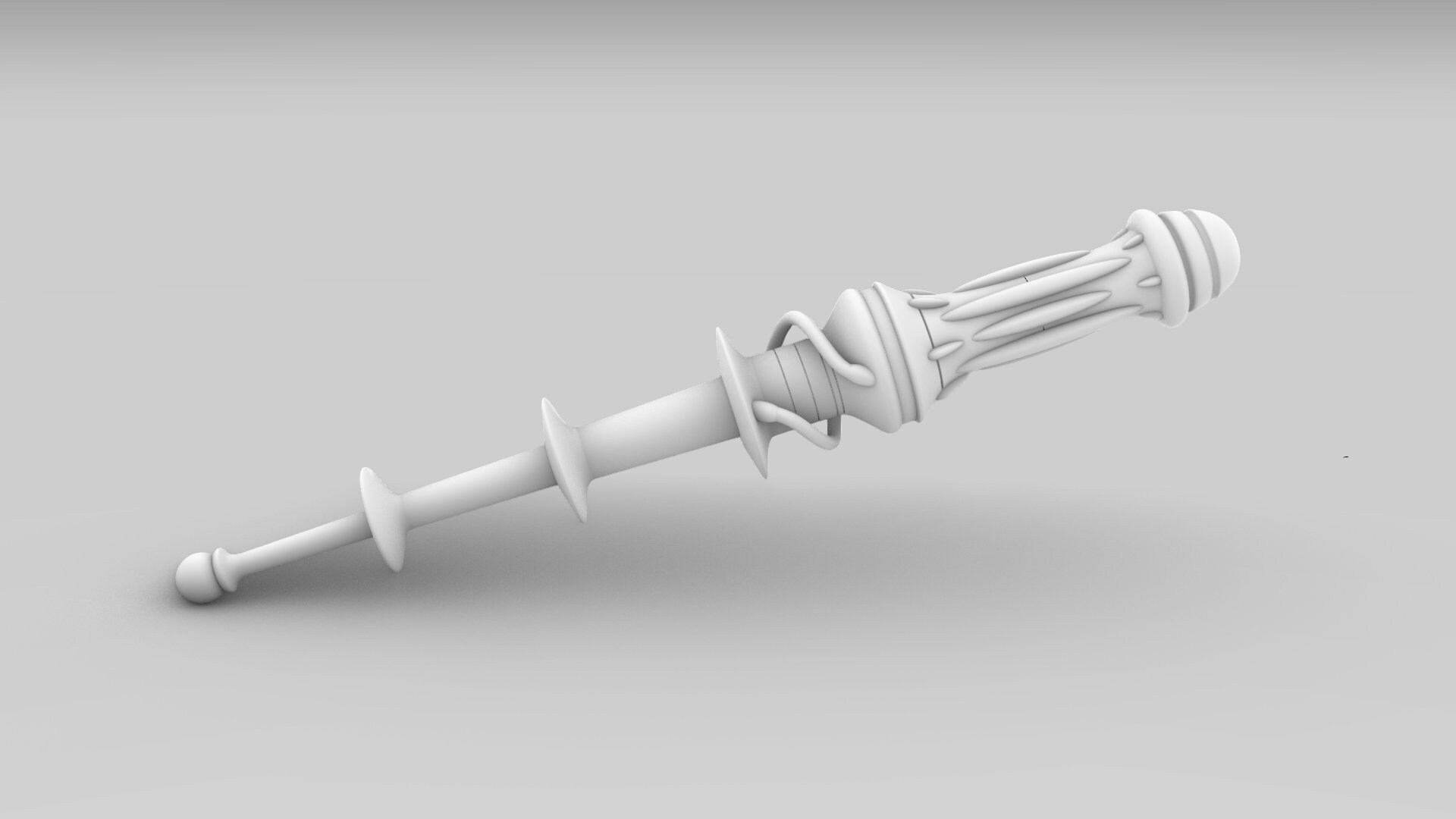 Valorant | Gravitational Uranium Neuroblaster Baton | 3D Model STL - Etsy