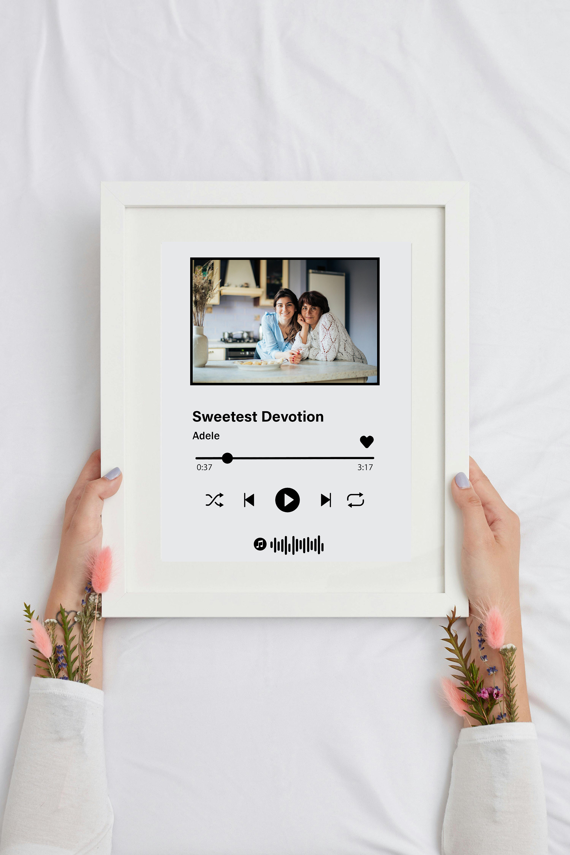 Personalized Song Poster, Custom Song and Picture, Personalized ...