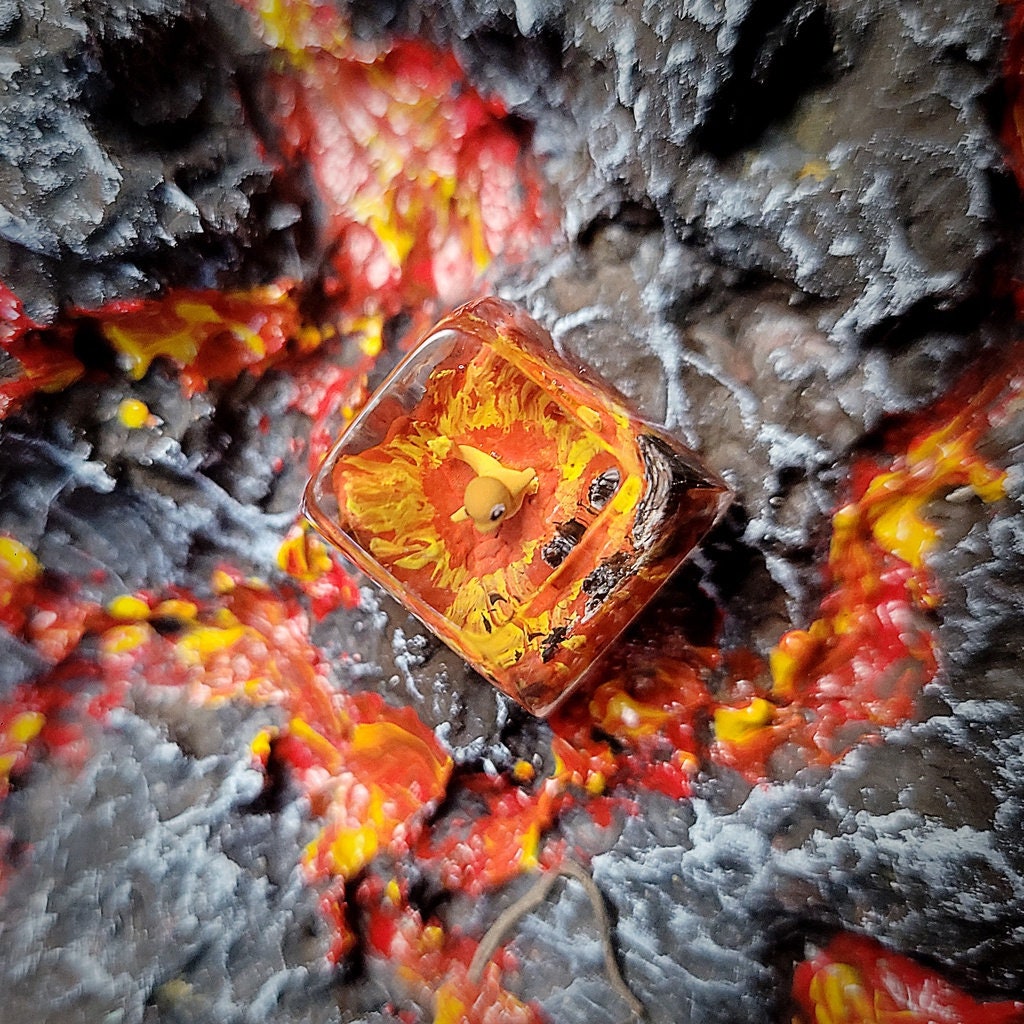 Charmander Keycap Pokemon Keycap Anime Keycap - Etsy