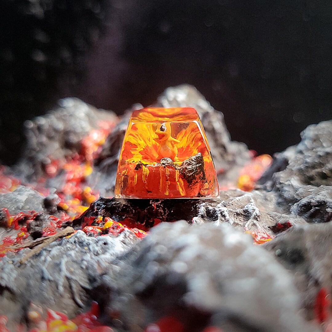 Charmander Keycap Pokemon Keycap Anime Keycap - Etsy