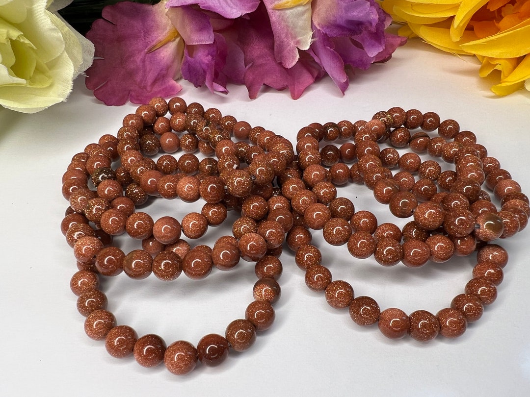 Gold Sandstone Bracelets - Etsy