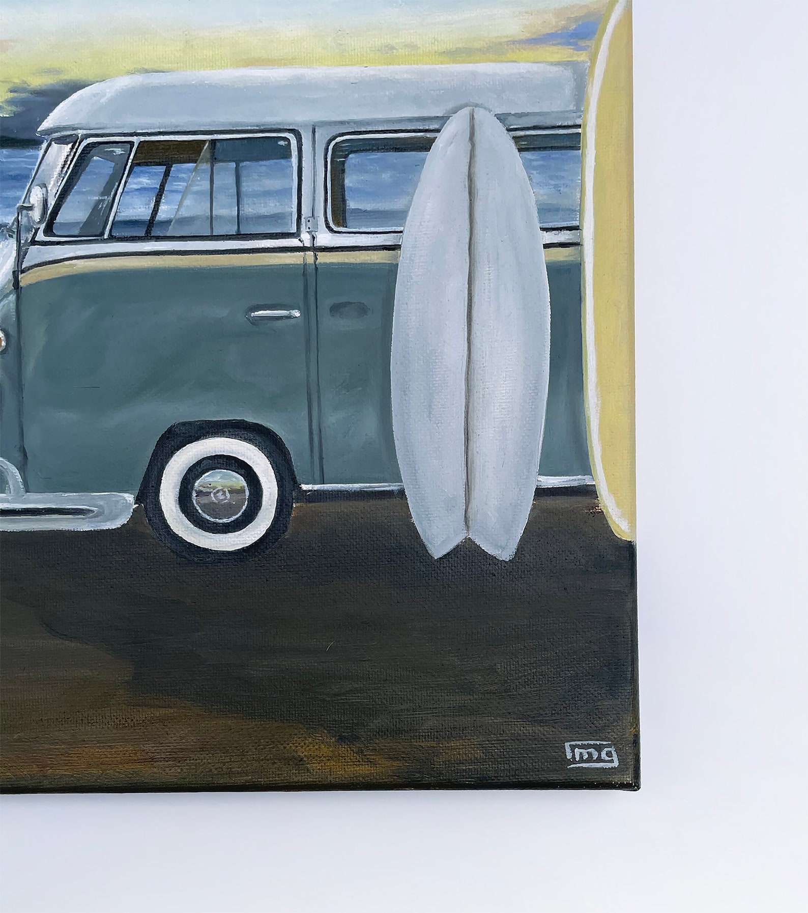 Van Life - Oil on Canvas - Etsy