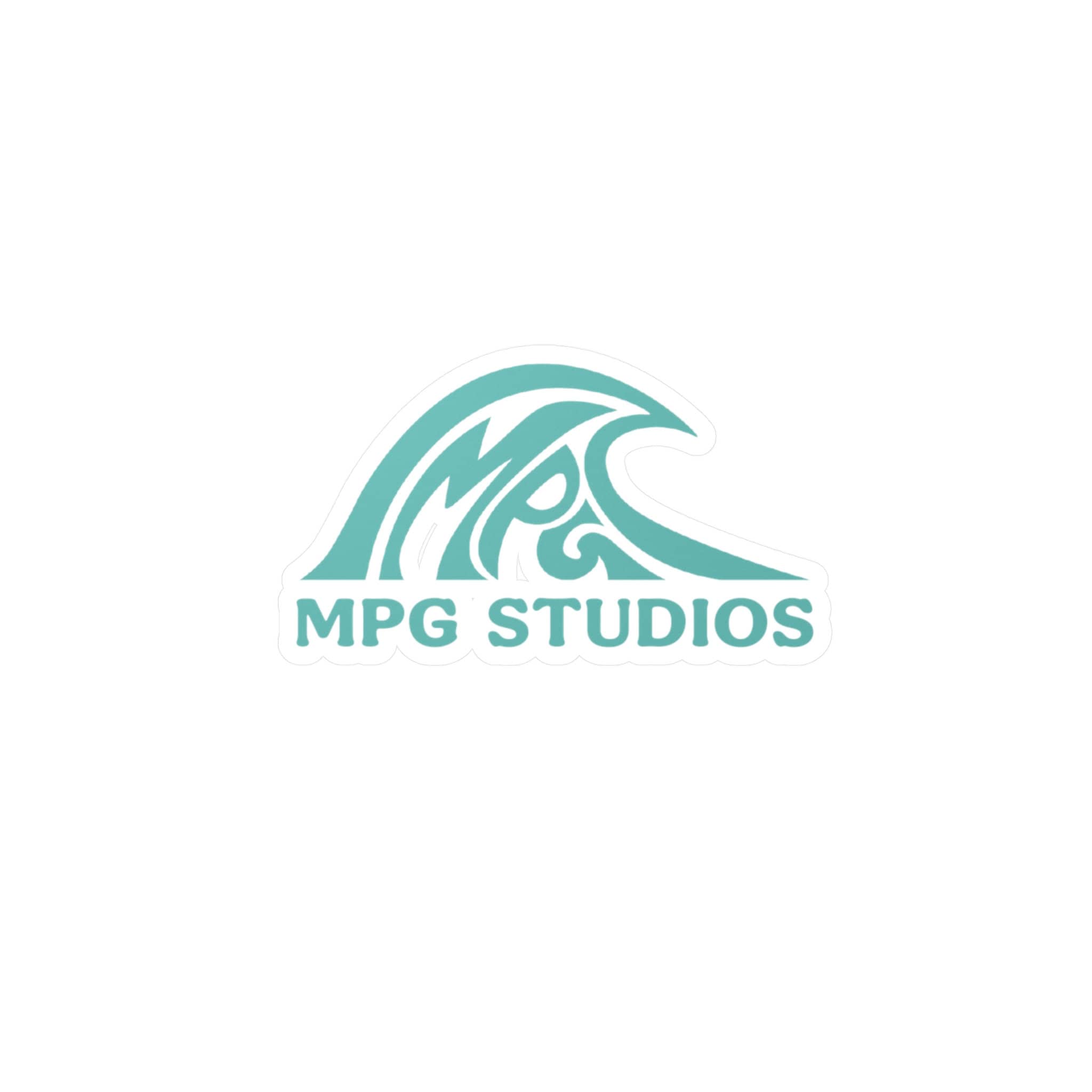 Vinyl Sticker: Aqua MPG STUDIOS LOGO - Etsy