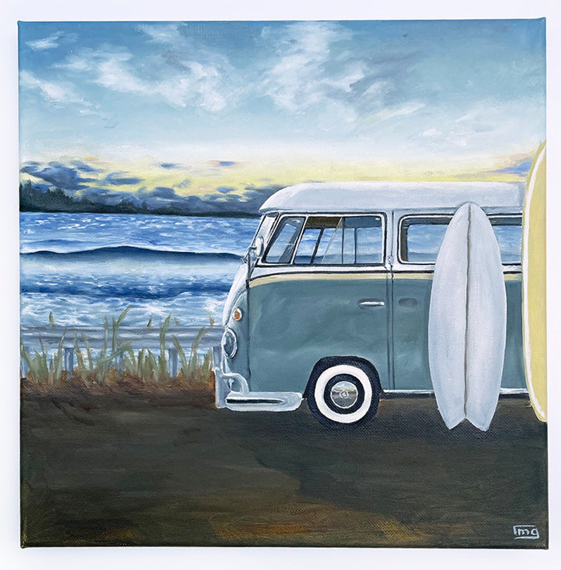 Van Life - Oil on Canvas - Etsy