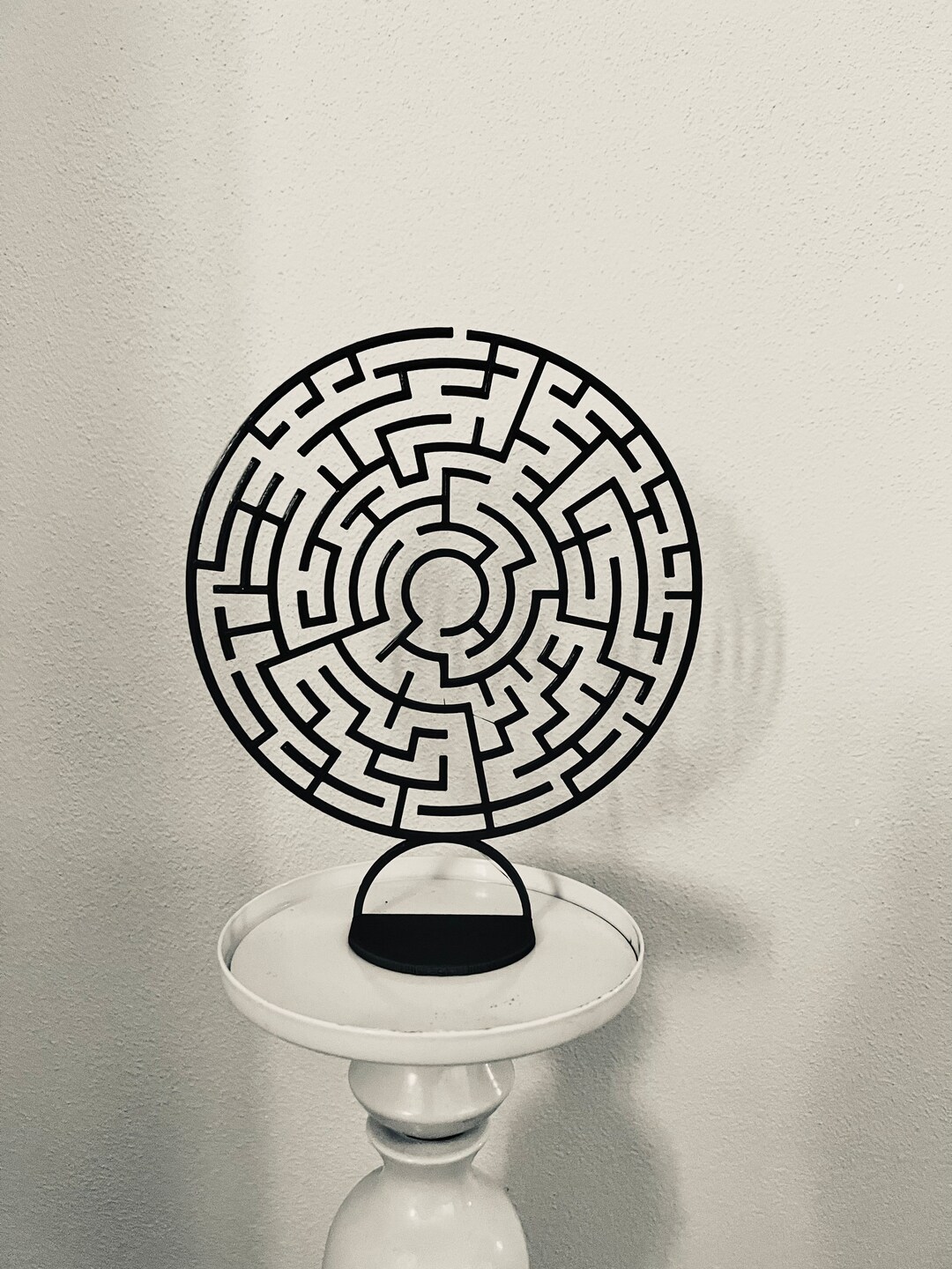 All Minimal Maze, Tabletop Plastic Figure, Shelf Act, Minimalist Art ...