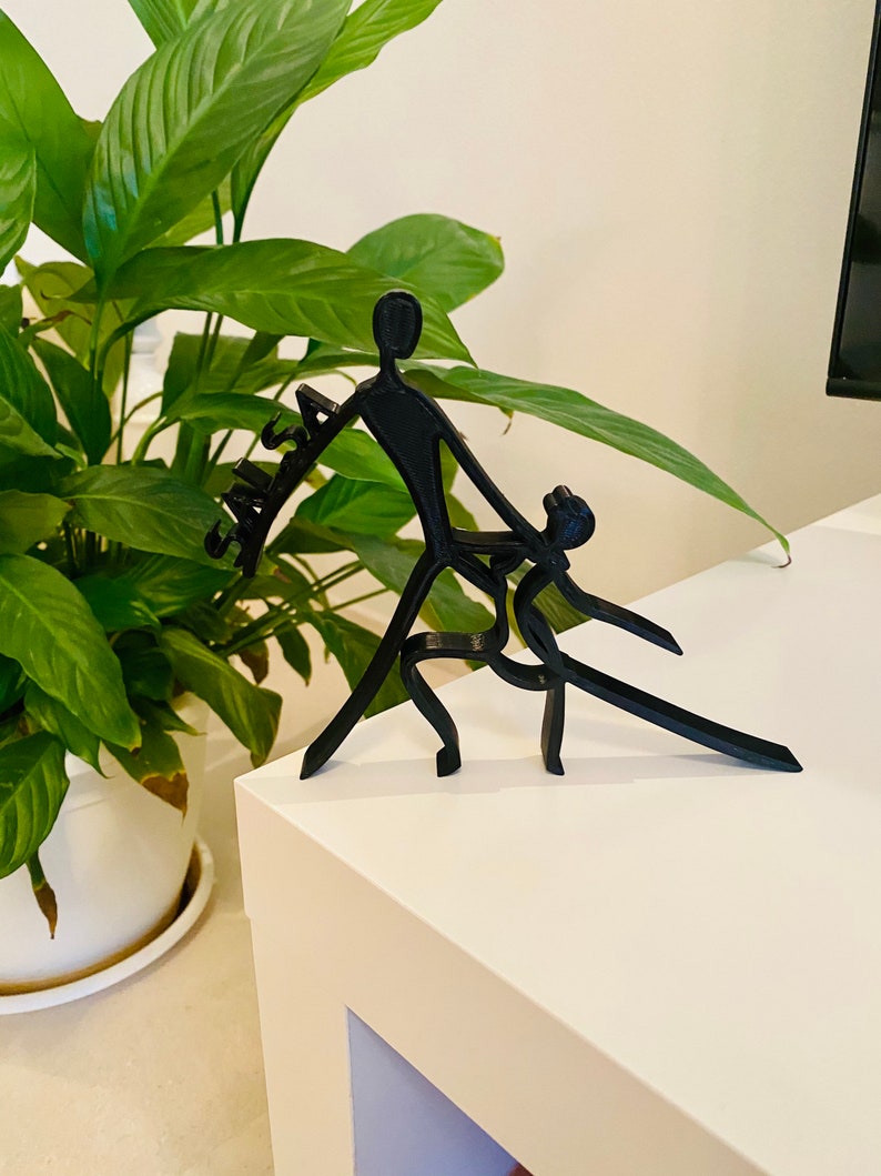 Salsa Dance 3D Printed Statue: Minimalist Home Decor - Etsy
