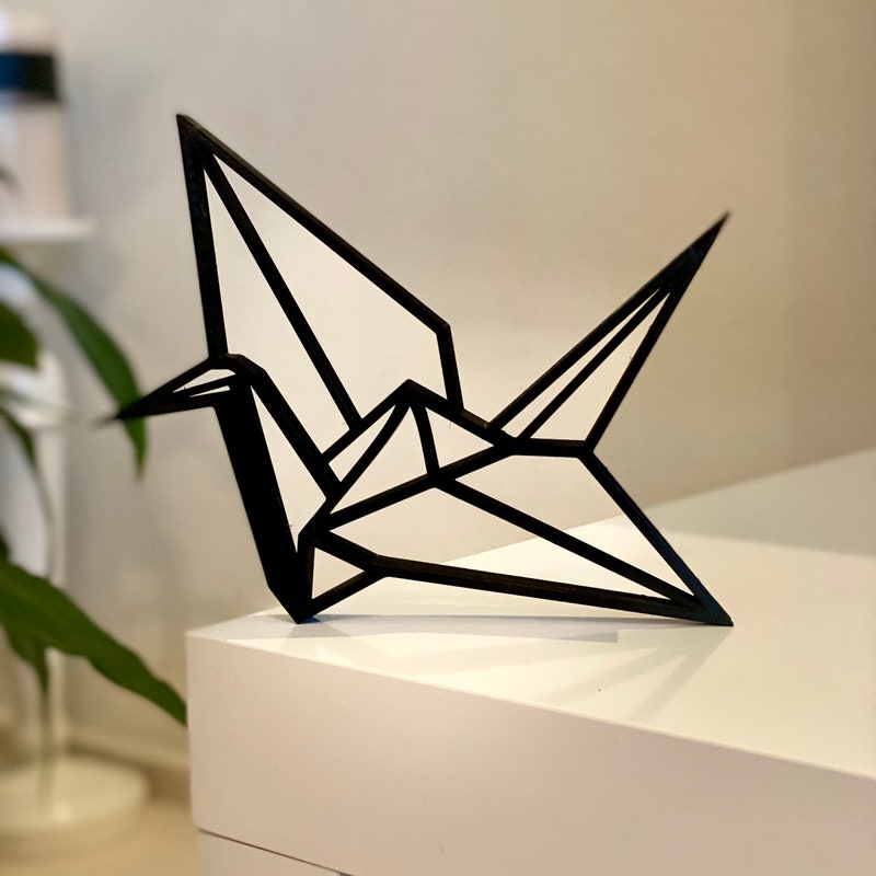 Origami Crane Print - Etsy