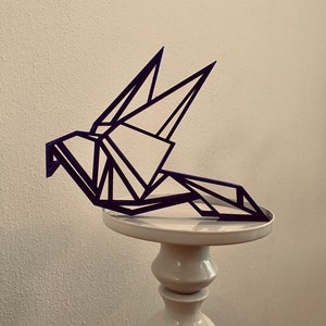 Pigeon, Paper Origami, Bird, Dove, Windowsill Plastic Figure ...