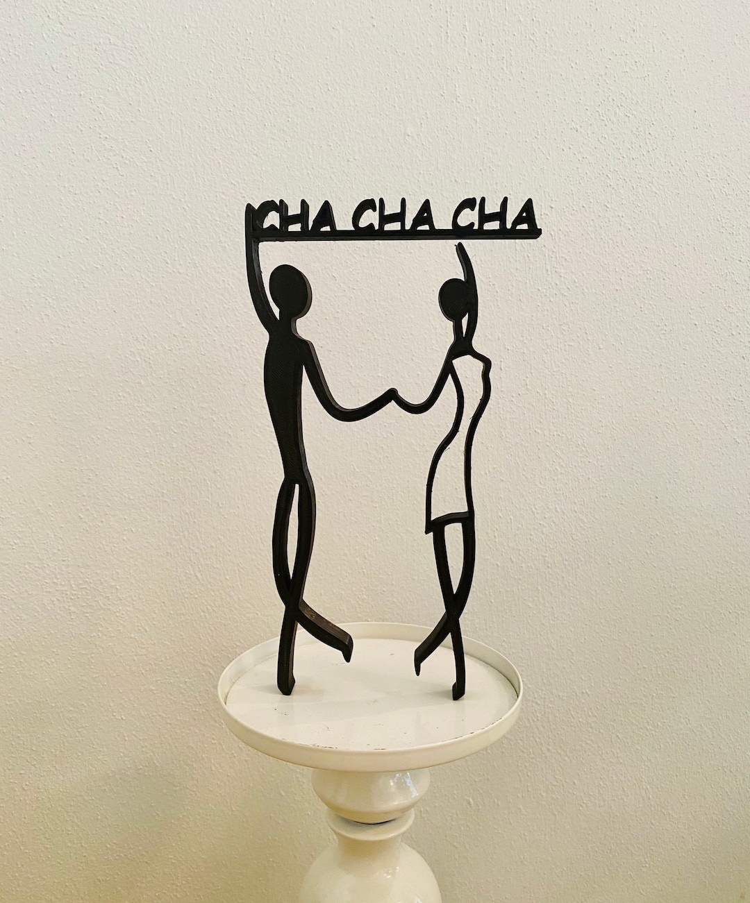 Cha Cha Cha Dance Style , Rhythm, Minimalist Art Plastic Sculpture ...