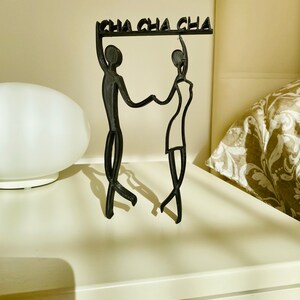 Cha Cha Cha Dance Style , Rhythm, Minimalist Art Plastic Sculpture ...