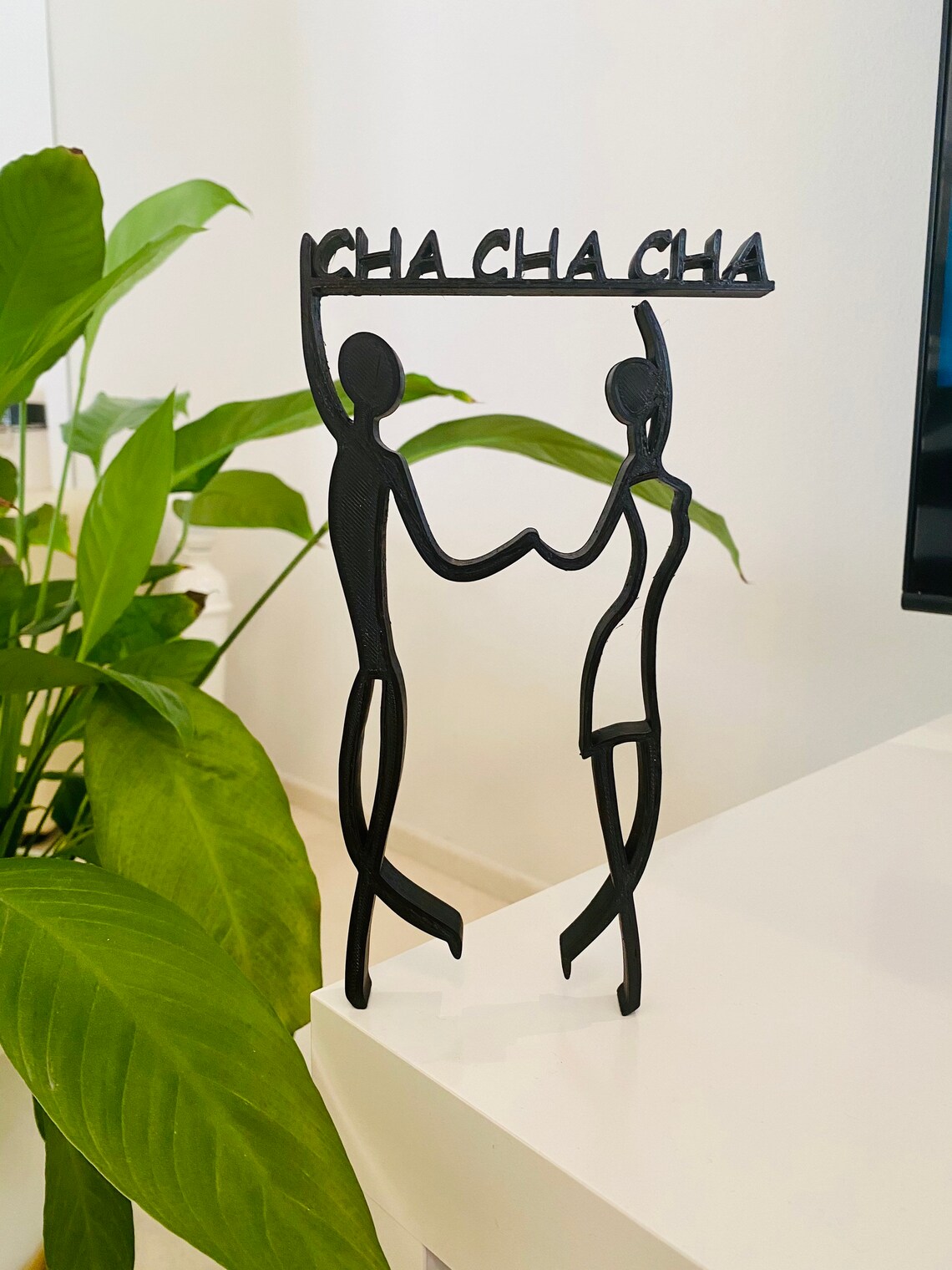 Cha Cha Cha Dance Style Rhythm Minimalist Art Plastic - Etsy