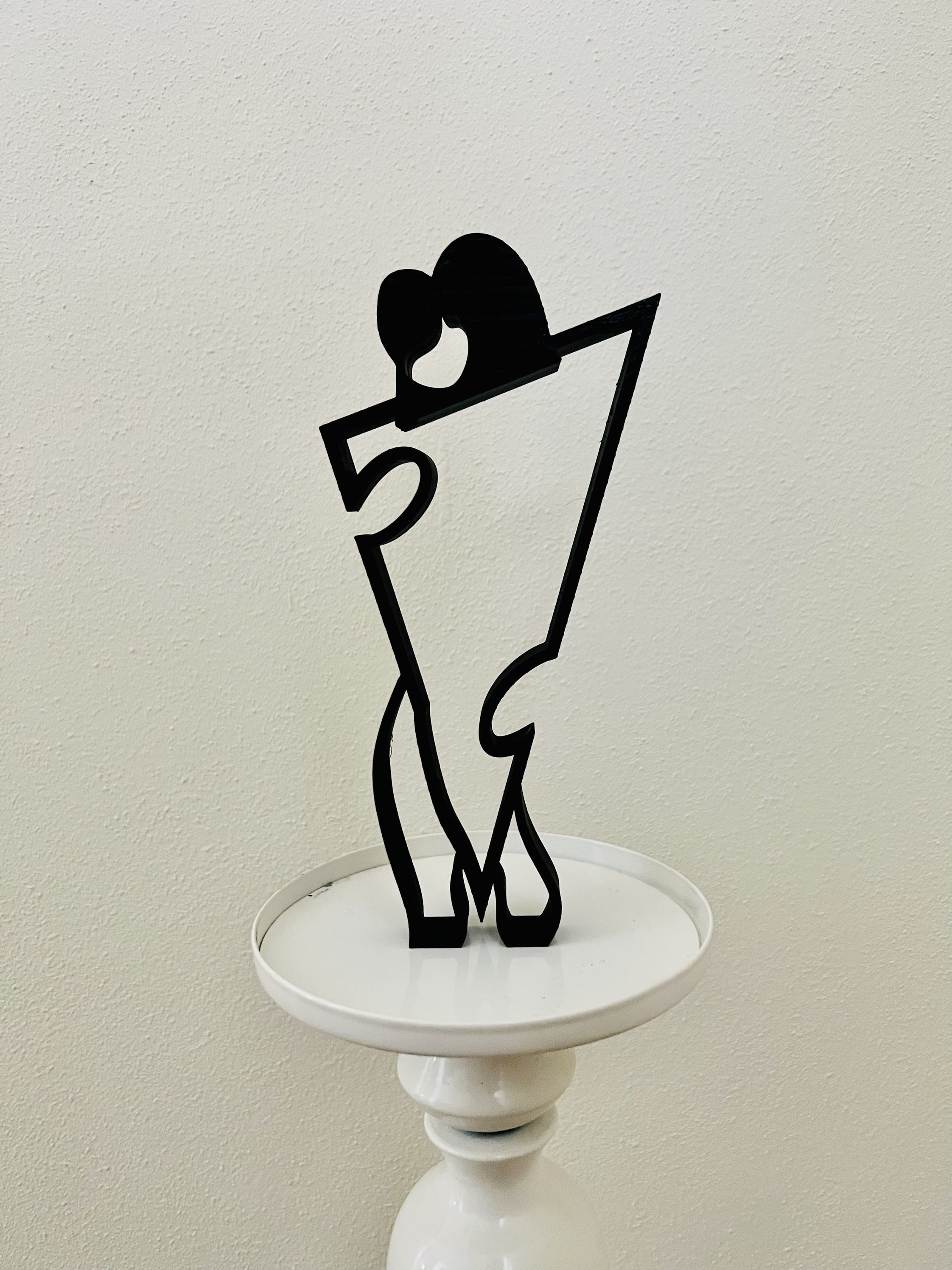 Cheeseman Minimalist Art Tabletop Plastic Figure Bookshelf - Etsy