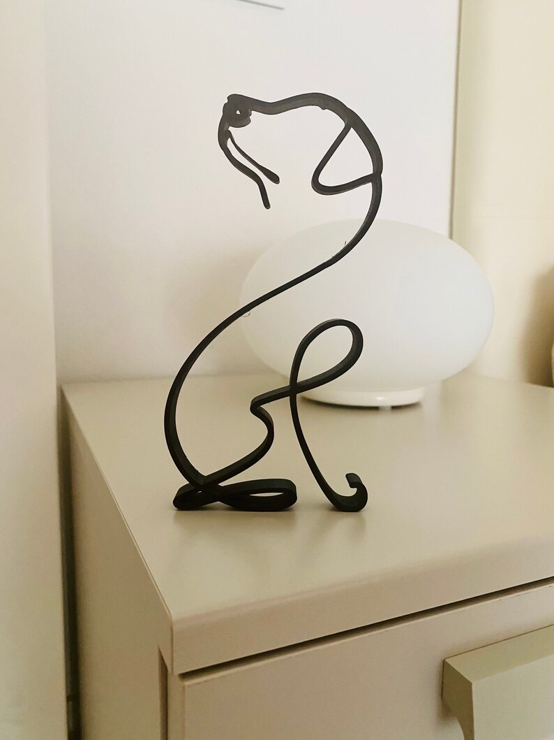 Labrador Dogs Breeds Minimalist Art Plastic Sculpture Shelf - Etsy