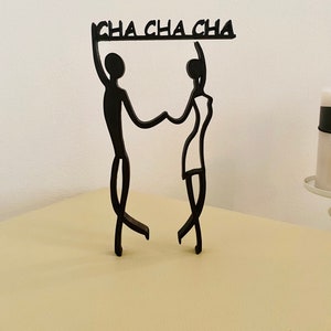 Cha Cha Cha Dance Style , Rhythm, Minimalist Art Plastic Sculpture ...
