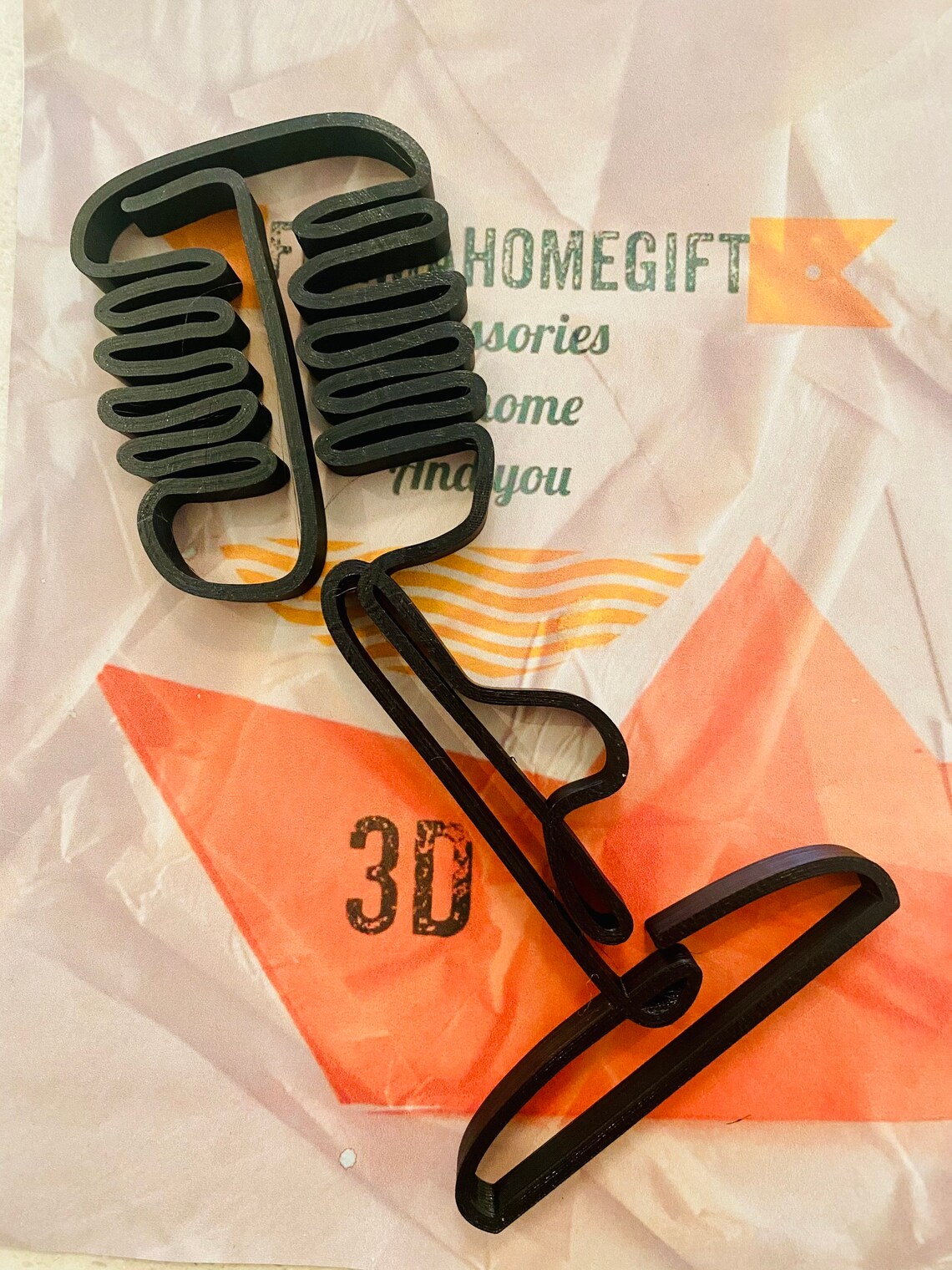 Microphone Tabletop Figure Radio Song Sing Music Studio | Etsy