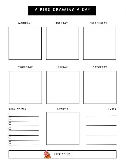 Bird Observation Journal - Etsy