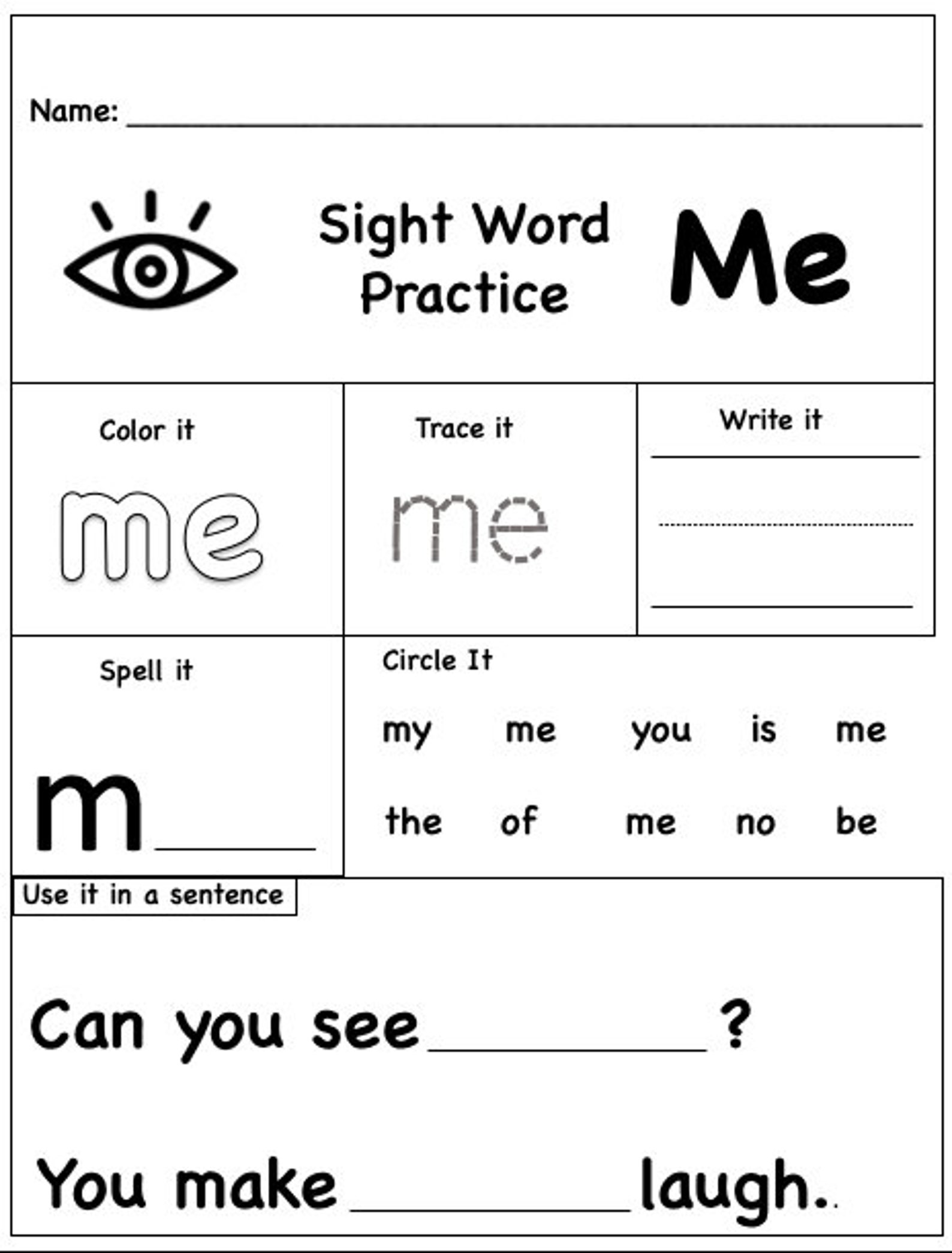 All About Me Printable Bundle - Etsy