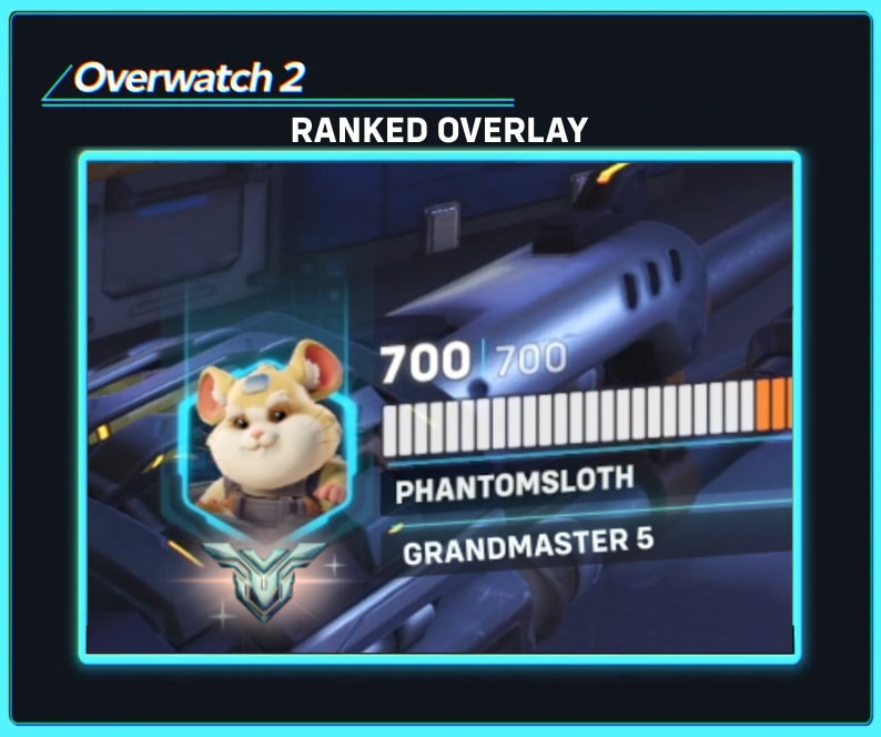 Overwatch 2 - Ranked Overlay (basic) - Etsy