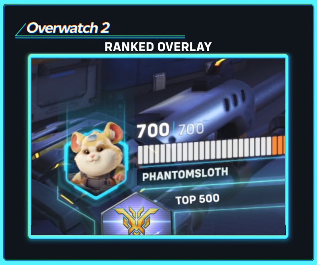 Overwatch 2 - Ranked Overlay (deluxe) - Etsy Australia