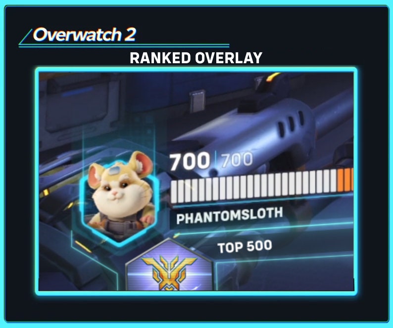 Overwatch 2 - Ranked Overlay (deluxe) - Etsy