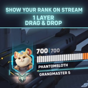 Overwatch 2 - Ranked Overlay (basic) - Etsy