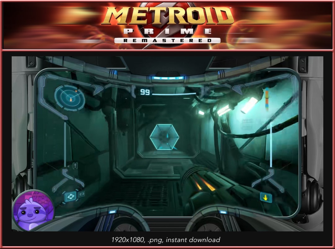 Metroid Prime Remastered - Samus Helmet Overlay - Etsy
