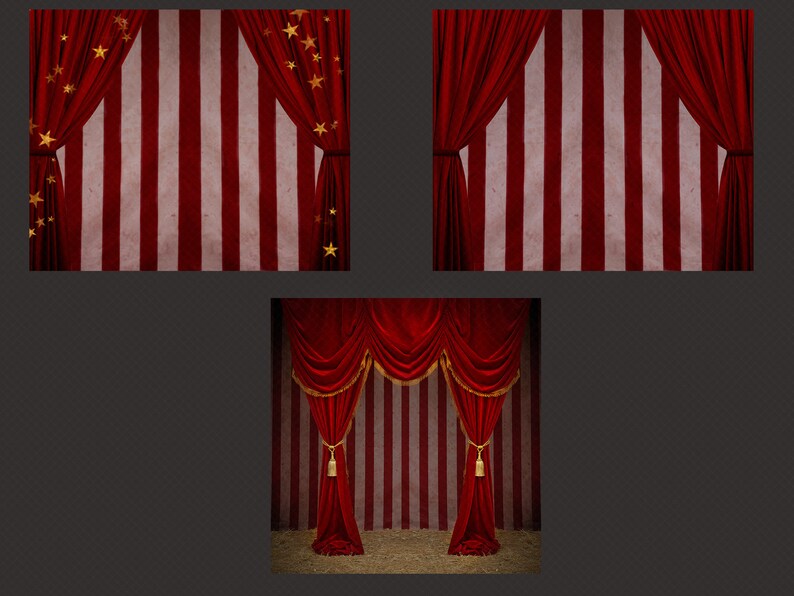 Circus Curtain | Etsy