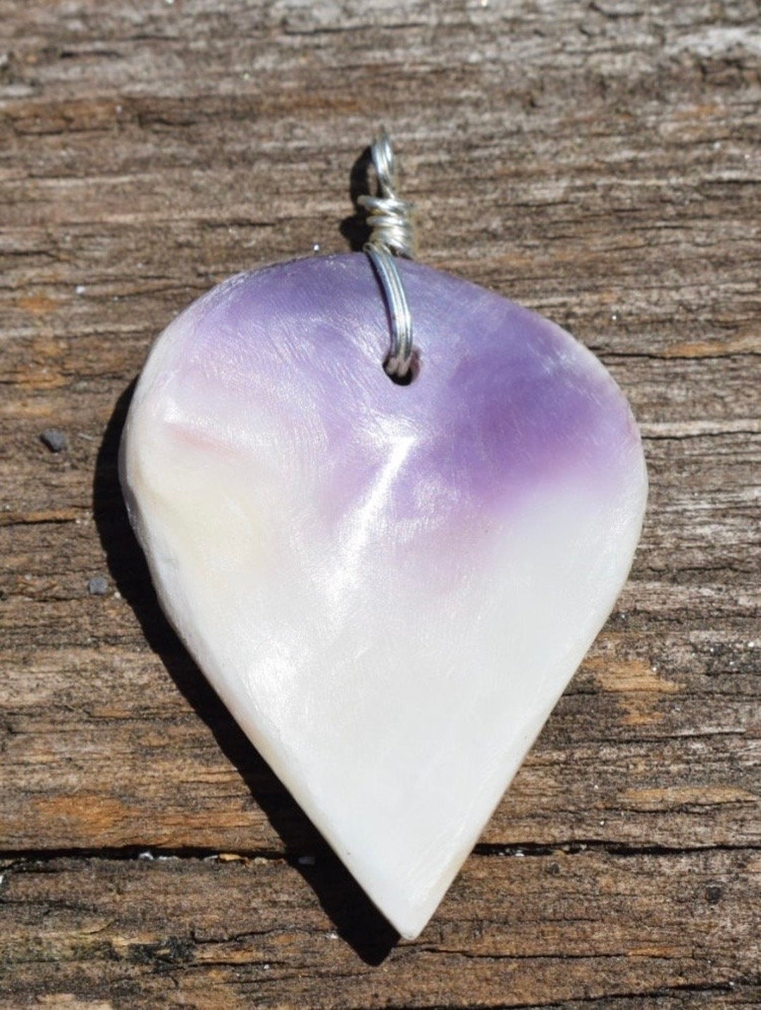 Aquinnah Quahog Wampum Pendant - Etsy