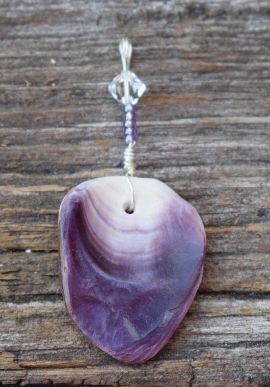 Aquinnah Quahog (shell) Wampum Pendant - Etsy