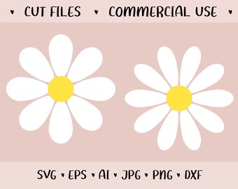 Daisy Svg Design, Digital Download for Cricut - Etsy