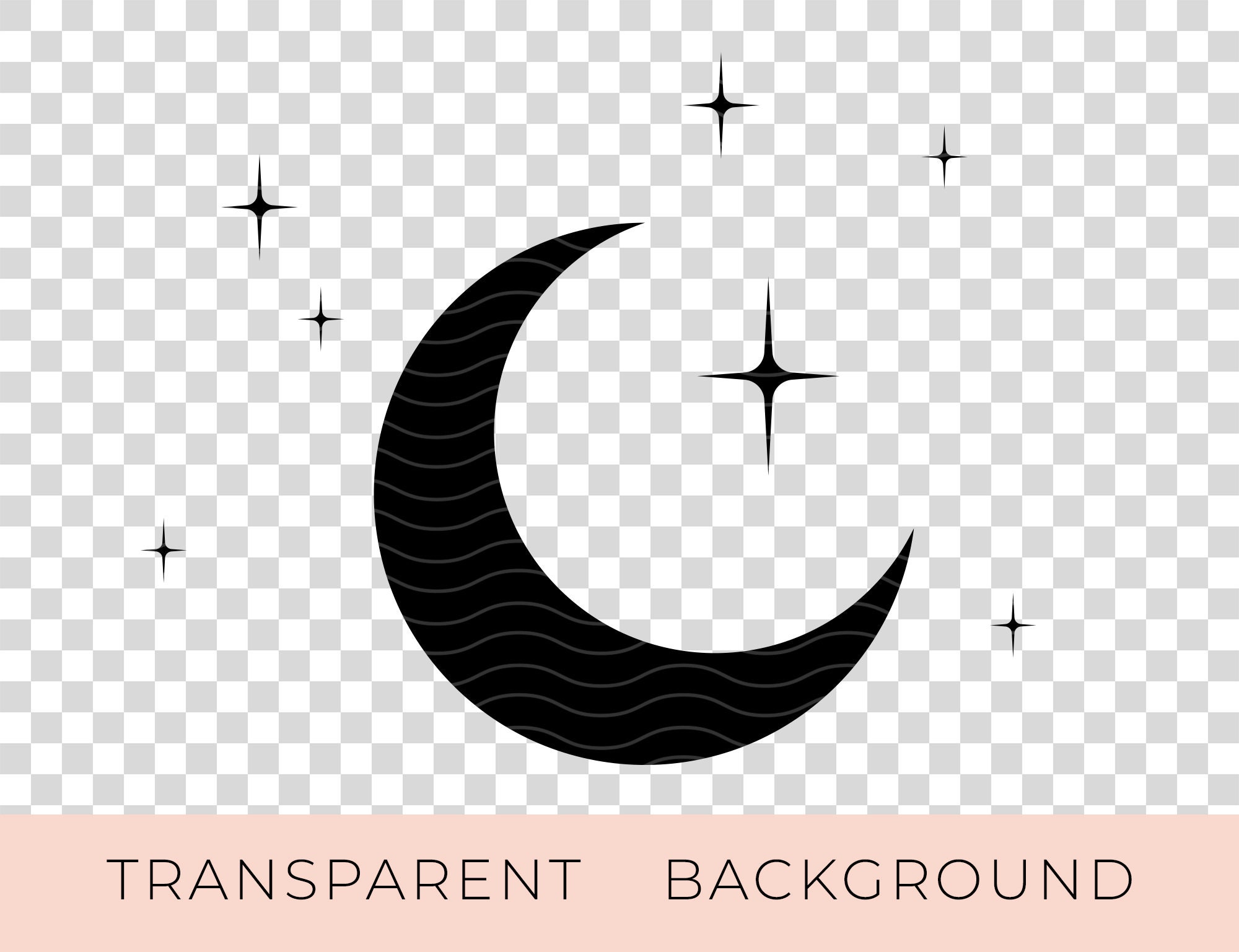 Moon SVG Bundle Vector EPS DXF Files for Cricut - Etsy