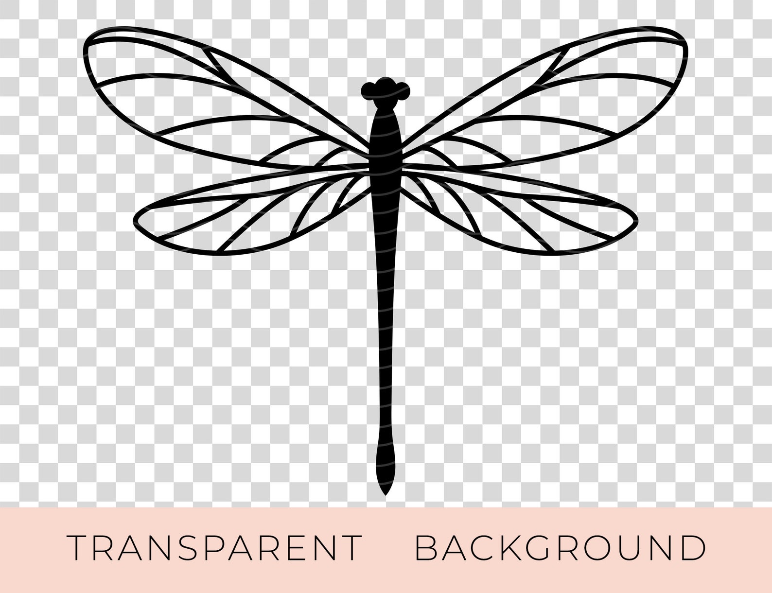 Dragonfly SVG Vector EPS PNG Files for Cricut - Etsy