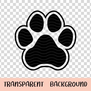 Dog Paw SVG Bundle Vector EPS DXF Files for Cricut - Etsy