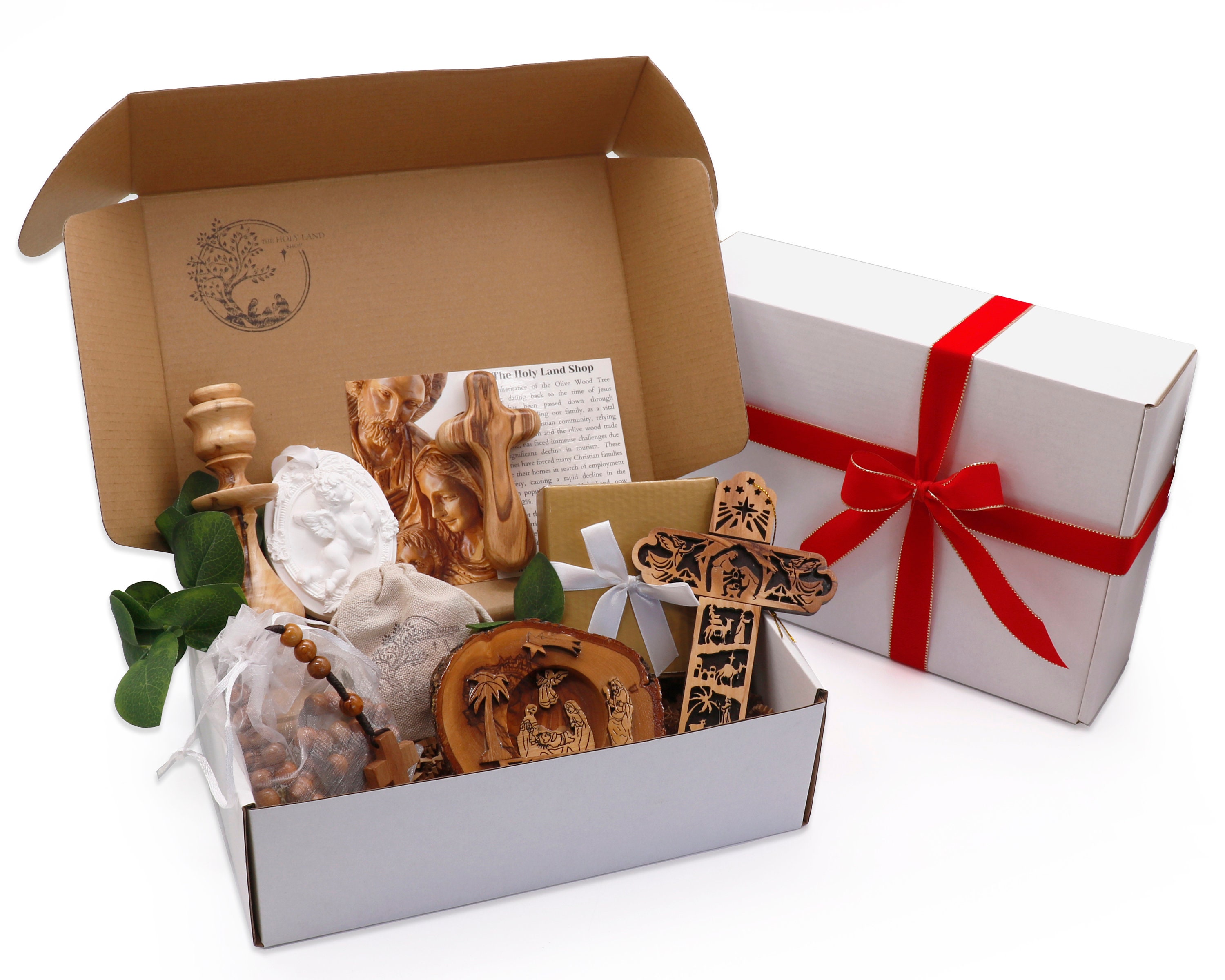 Christmas Gift Basket |personalized Catholic Gift Box |religious Gift ...