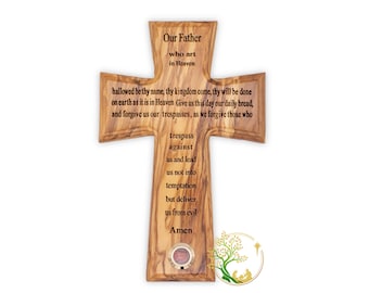 Our Father Cross | Etsy