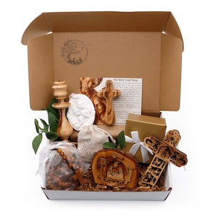 Christmas Gift Basket |personalized Catholic Gift Box |religious Gift ...