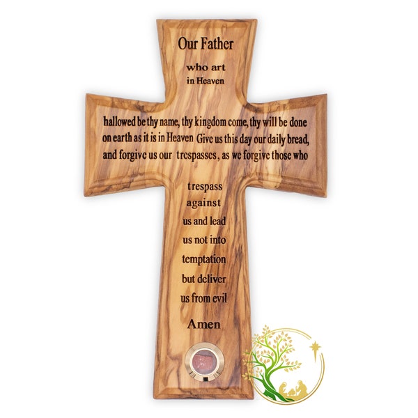 Lords Prayer Cross - Etsy