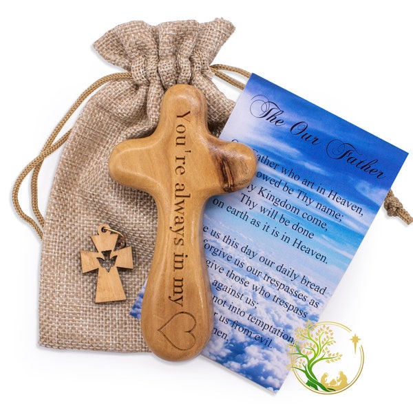 Hand Held Prayer Cross - Etsy