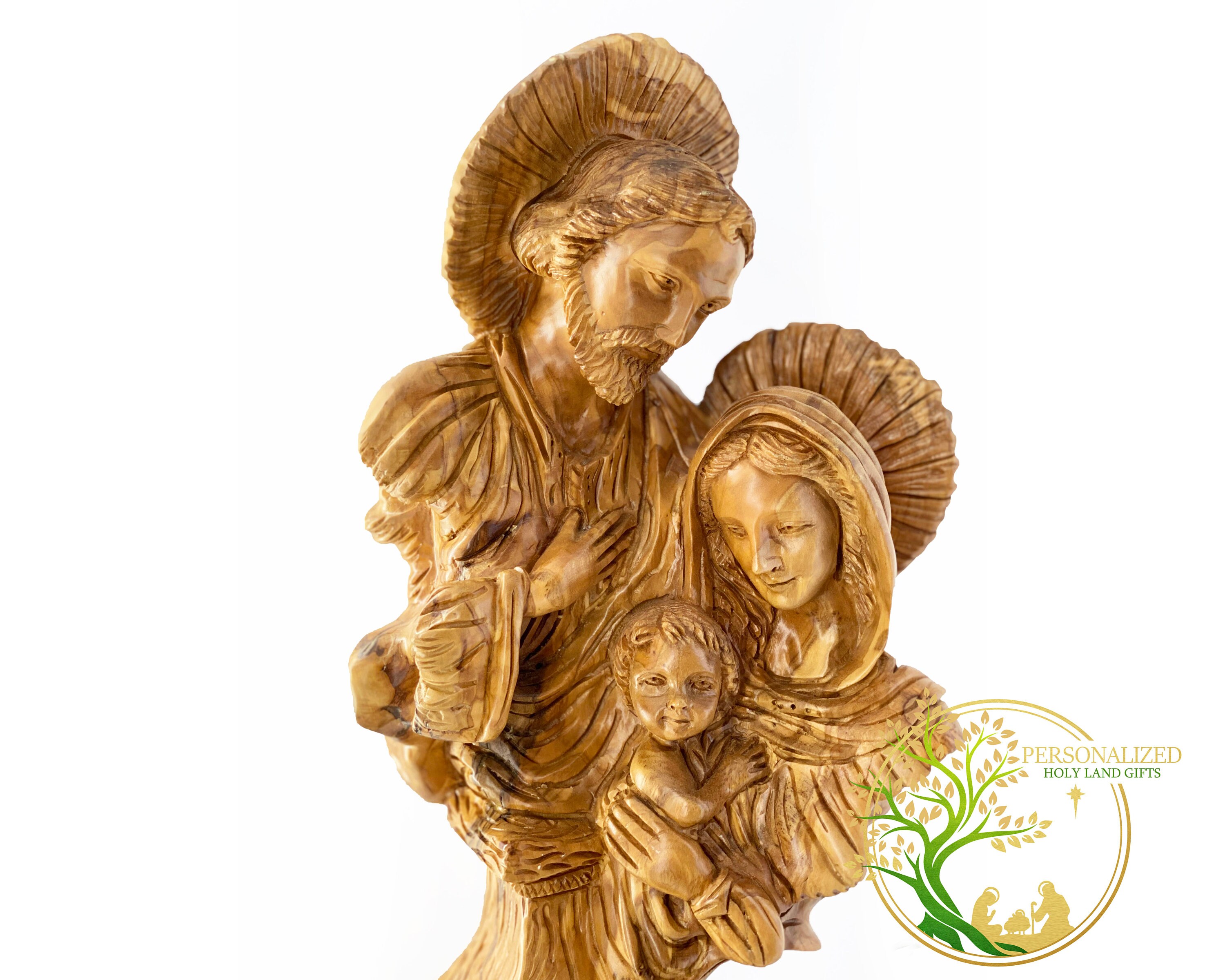 The Holy Family Statue. Virgin Mary Joseph &baby Jesus - Etsy