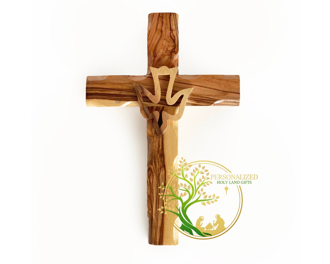 Holy Spirit Wall Cross From the Holy Land - Personalized Cross for ...