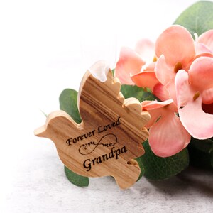 Engraved Custom Dove Christmas Tree Ornament | Personalized Memorial ...