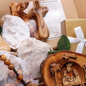 Christmas Gift Basket |personalized Catholic Gift Box |religious Gift ...